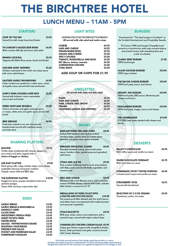 Welcome | - The Birchtree Hotel - Dalbeattie